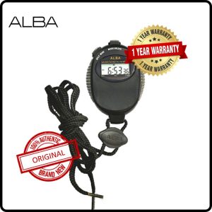 ALBA Stopwatch SW-01 Original (SW01) Black Color – Instant Unity